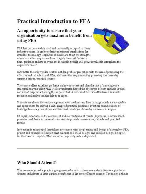 Practical Introduction To Fea And Cfd Pdf Computational Fluid Dynamics Finite Element Method