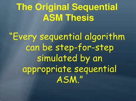 Ppt Sequential Abstract State Machines Capture Sequential Algorithms Powerpoint Presentation
