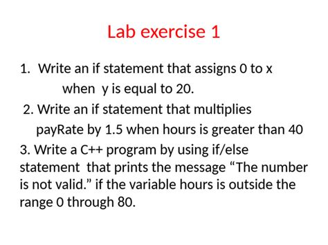 lab exercise 1 pdf