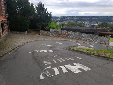 Muur Van Hoei Profiel Van De Beklimming