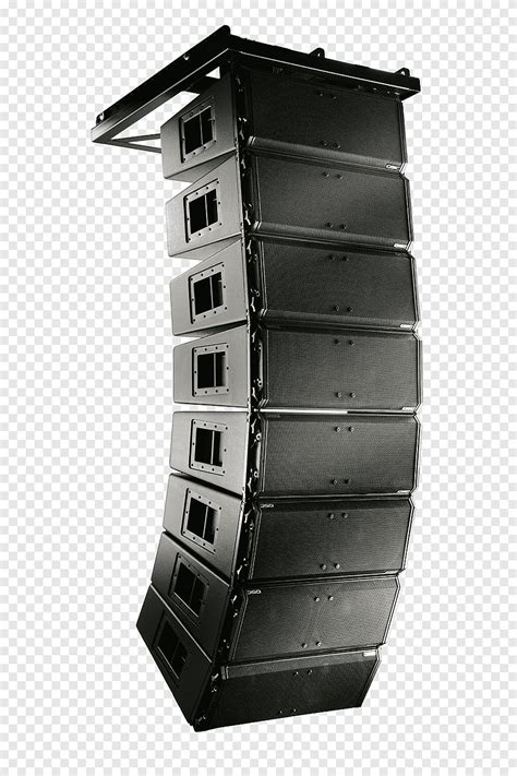 Line Array Loudspeaker QSC Audio Products Sound System Line Array Loudspeaker Angle