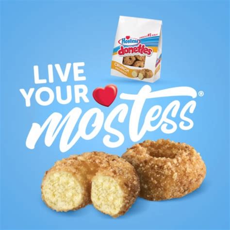 Hostess Donettes Crunch Mini Donuts 95 Oz Kroger