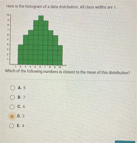 [solved] here is the histogram of a data distribution all class widths
