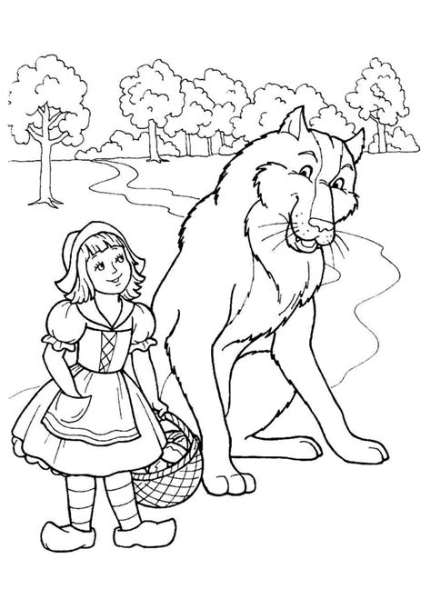 Раскраски раскраска красная шапочка Раскраска без регистарции раскраска красная шапочка