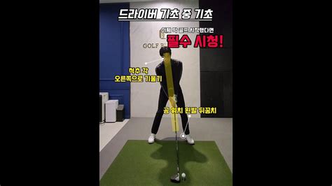 골프 이제 막 시작하셨다면 그냥 무조건 보세요 전준하프로 골프레슨 골프스윙 골프팁 드라이버스윙 드라이버레슨