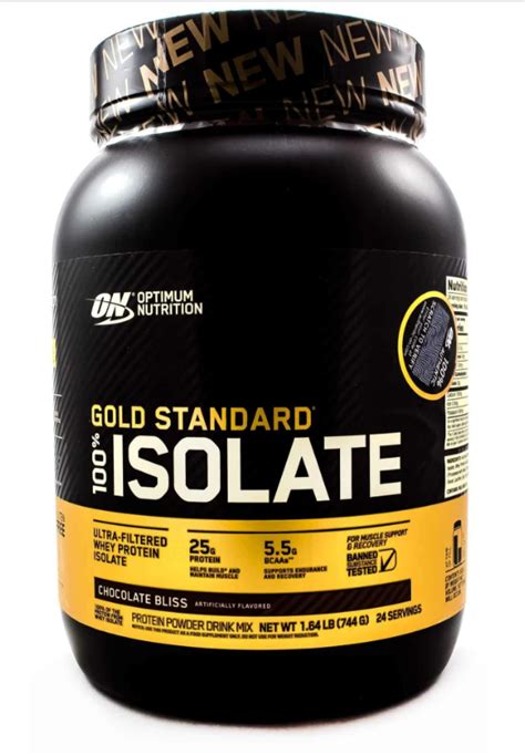 Optimum Nutrition 100 Isolate Gold Standard 744 гр — купить в