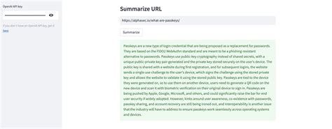 Blinkist For Urls With Langchain And Openai