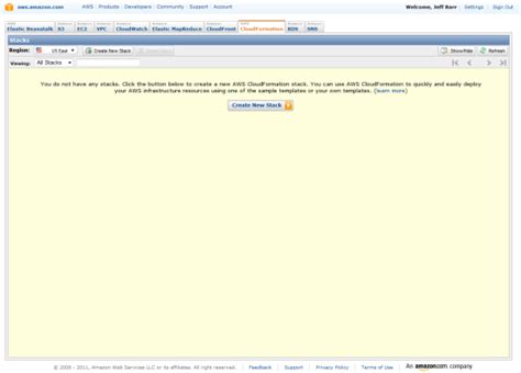 Aws Cloudformation In The Aws Management Console Aws News Blog