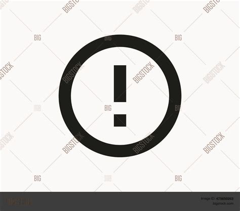 Round Error Icon Vector And Photo Free Trial Bigstock Round Error Icon Vector And Photo Free Trial Bigstock