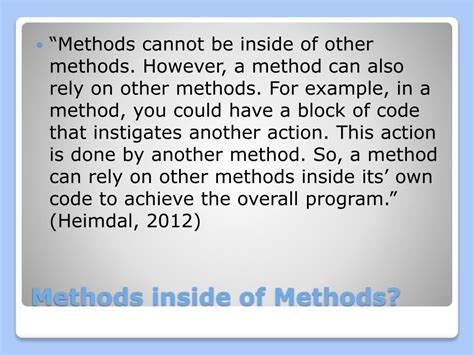 ppt simplifying programs using main and user methods powerpoint presentation id 2148011