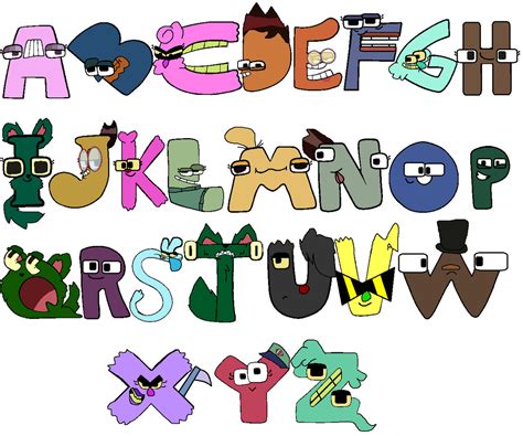 TGAMM Alphabet Lore by FluffyIsCool2022 on DeviantArt