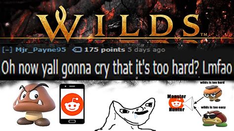 Goomba Fallacy And The Monster Hunter Wilds Community Youtube