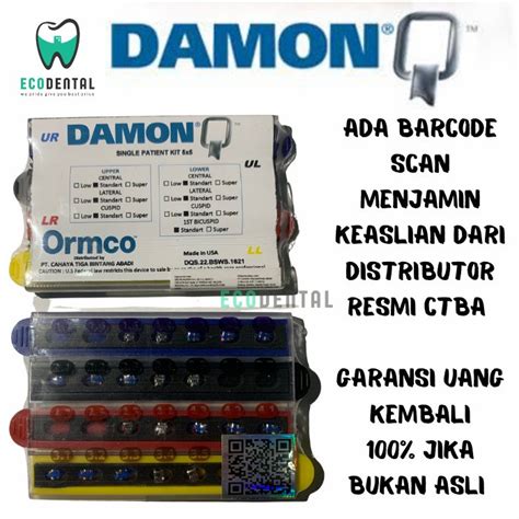 Jual Damon Q Damon Quantum Original Ormco Ctba Garansi Dijamin Asli Shopee Indonesia