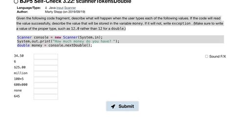 solved given the following code fragment describe what will