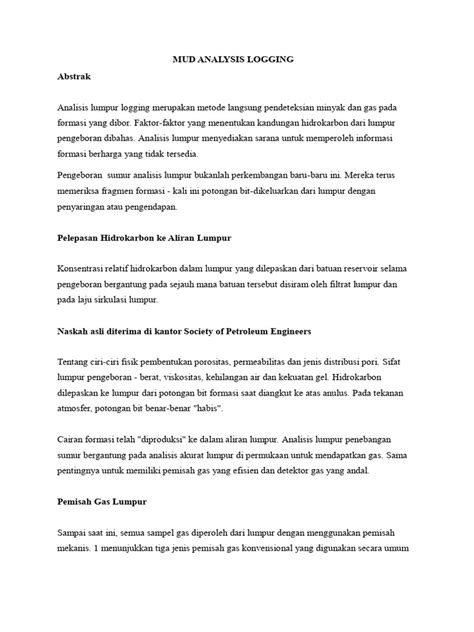 mud logging singkat pdf