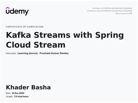 Kafkastreams Springcloudstream Microservices Realtimedatalearning Khader Basha