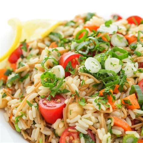 Lebanese Rice Salad The Lemon Bowl®