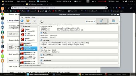 NFS Server And Client Setup On Centos YouTube