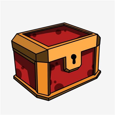 3 차원 상자 일러스트 보물 빨간색 보물 상자 빨간색 상자 Png 일러스트 및 Psd 이미지 무료 다운로드 Pngtree