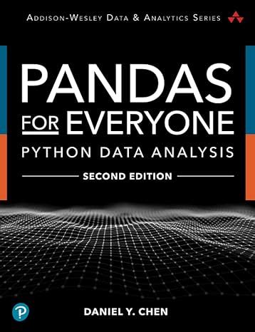 Pandas For Everyone Python Data Analysis 2nd Edition Finelybook