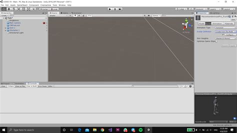 unity game engine root transform position rotation option not showing