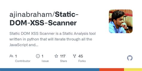 github ajinabraham static dom xss scanner static dom xss scanner is