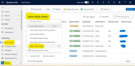 How To Proper Work Order Experience In Field Service Dynamics356 Crmonce