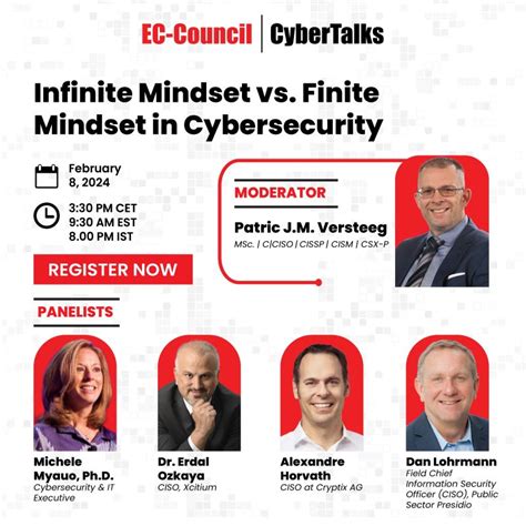Ec Council On Linkedin Eccouncil Webinar Cybersecurity Informationsecurity Ciso Cciso…