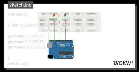 Trafficlight Rafael129 Wokwi Esp32 Stm32 Arduino Simulator