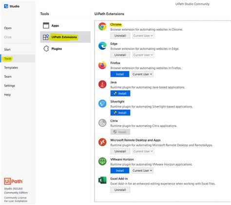 Application Browser Not Functioning Correctly Studio Uipath