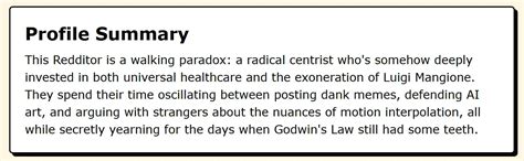 Ai Reddit Profile Analyzer That Actually Understands Me Marseypoggers