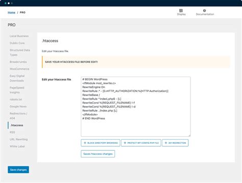 SEOPress Htaccess Plugin To Edit The Htaccess And Robots Txt File In WordPress