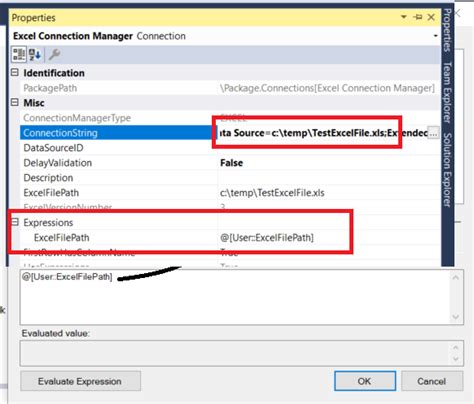What Exact Syntax Do I Need In My Conmgr File To Have An Excel Connection Manager In Ssis Use A