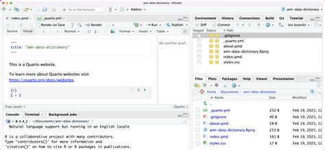 Introduction To R Databases And Reproducibility For Amr Epidemiologists Creating A Repository