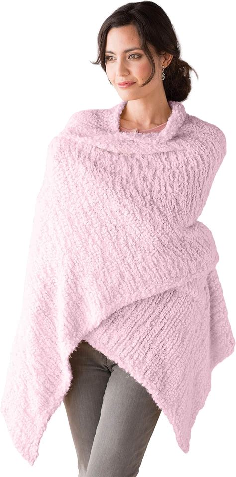Demdaco Giving Shawl Womens One Size Soft Knit Nylon Wrap