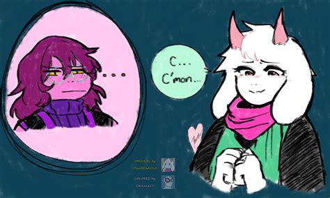 Colored Deltarune Glasses Part Sketch By Devluca17 On Deviantart