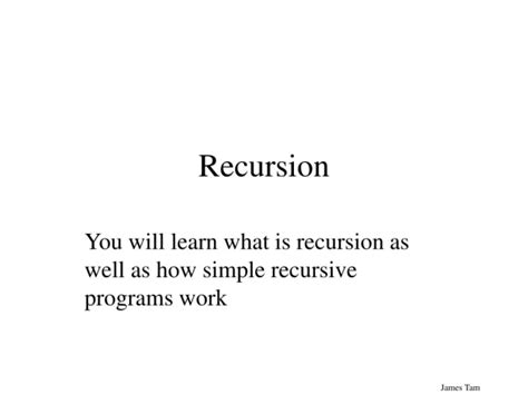 Ppt Recursion Theory And Practice Powerpoint Presentation Free