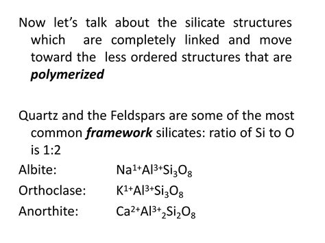 Silicate Structurespdf Silicate Structurespdf