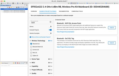 Preparing The Esl Network Electronic Shelf Label Bluetooth Le V1000 Silicon Labs