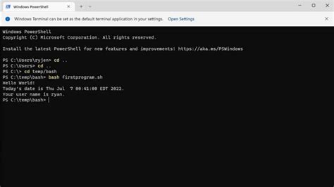 Comment Installer Et Utiliser Bash Sur Windows 11
