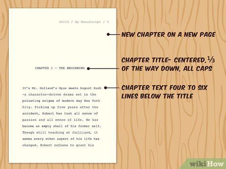 How To Format A Manuscript 10 Steps With Pictures WikiHow
