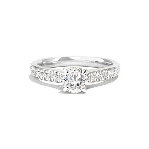 Round Cut Diamond Solitaire Ring At Rs 396140 Diamond Solitaire Ring