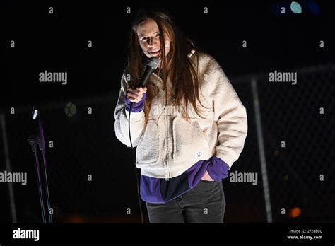New York Usa 11th Mar 2021 Comedian Maddy Smith Performs Her Stand