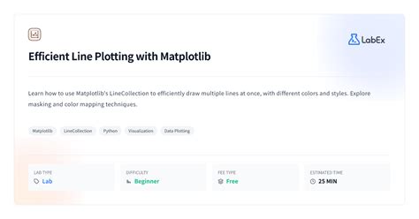 Matplotlib Linecollection Tutorial Python Visualization Labex