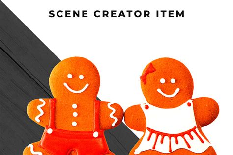 Gingerbread Object 44 Custom Designed Graphic Objects ~ Creative Market