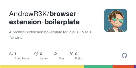 Github Andrewr3kbrowser Extension Boilerplate A Browser Extension