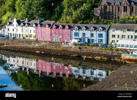 Portree Isle Of Skye Scotland September 16 2021 Colorful