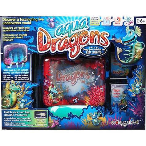 Aqua Dragons Deluxe Deep Sea Habitat With Led Lights Totally Toys