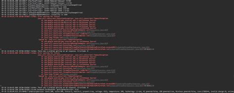 App Crash Error Waiting For Future Java Util Concurrent