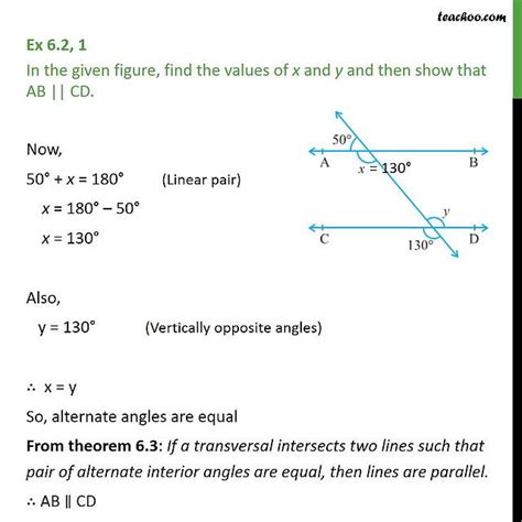 Question Class In The Given Figure AB Parallel To CD Find X Y